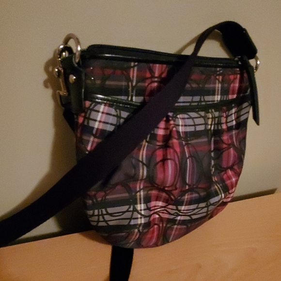 Coach | Bags | Coach Small Plaid Purse | Poshmark